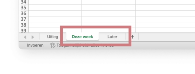 Planning maken in Excel in 5 stappen + gratis template