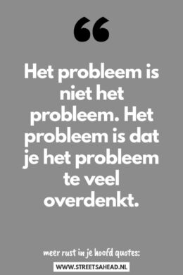 Mijn 11 favoriete rust in je hoofd quotes - Mevrouw Structuur